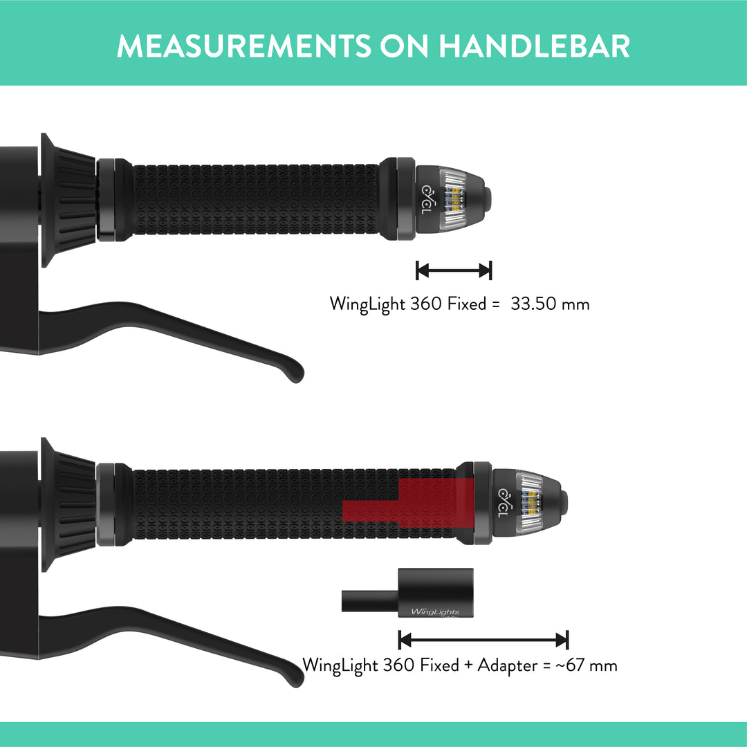 WingLights 360 Fixed direction indicators | CYCL
